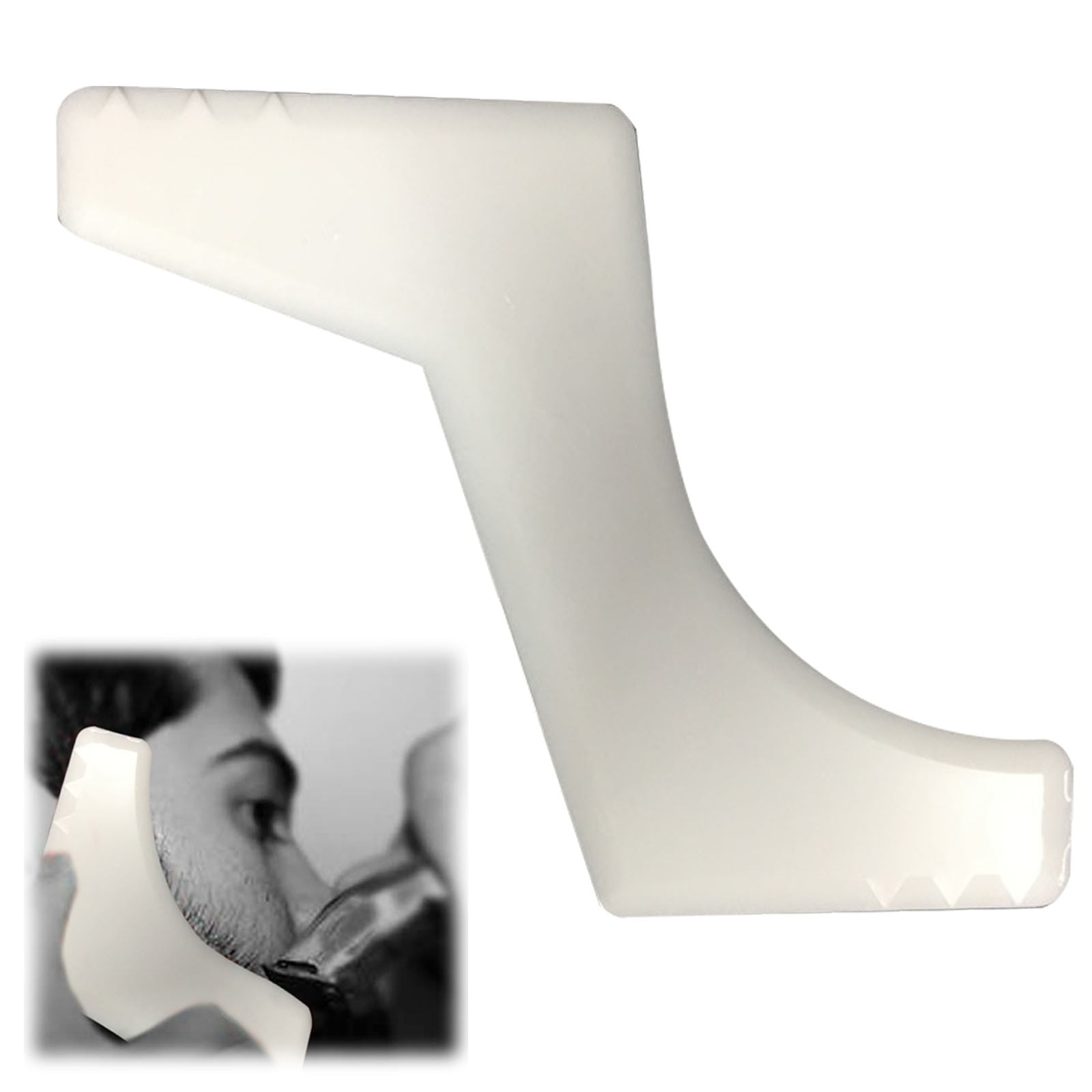ExactEdge Fixing Clip Beard Shaping Template Home Salon Beard Styling ...