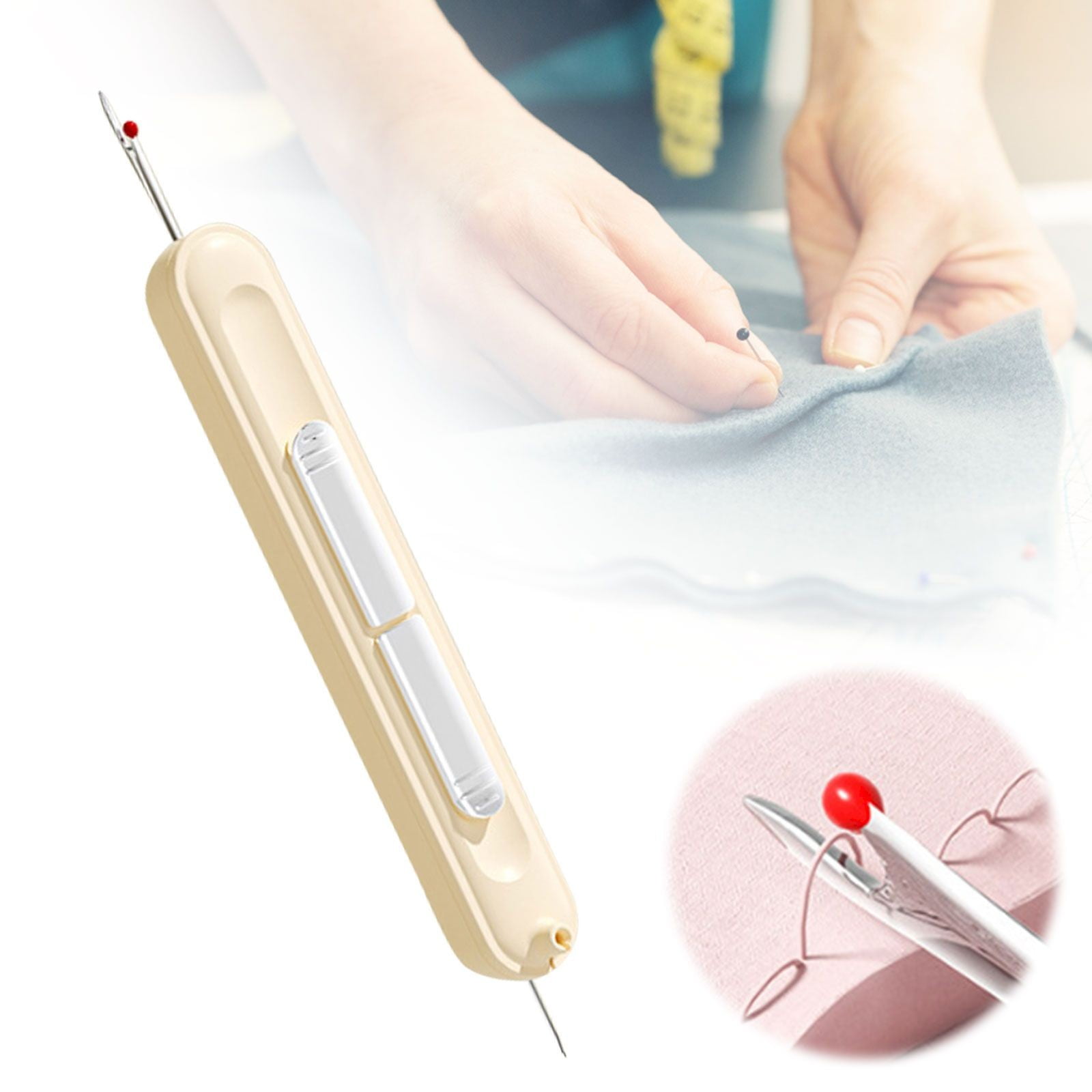 ExactEdge Needle 2 In1 Needle Threader Seam Automatic Threading Aid ...