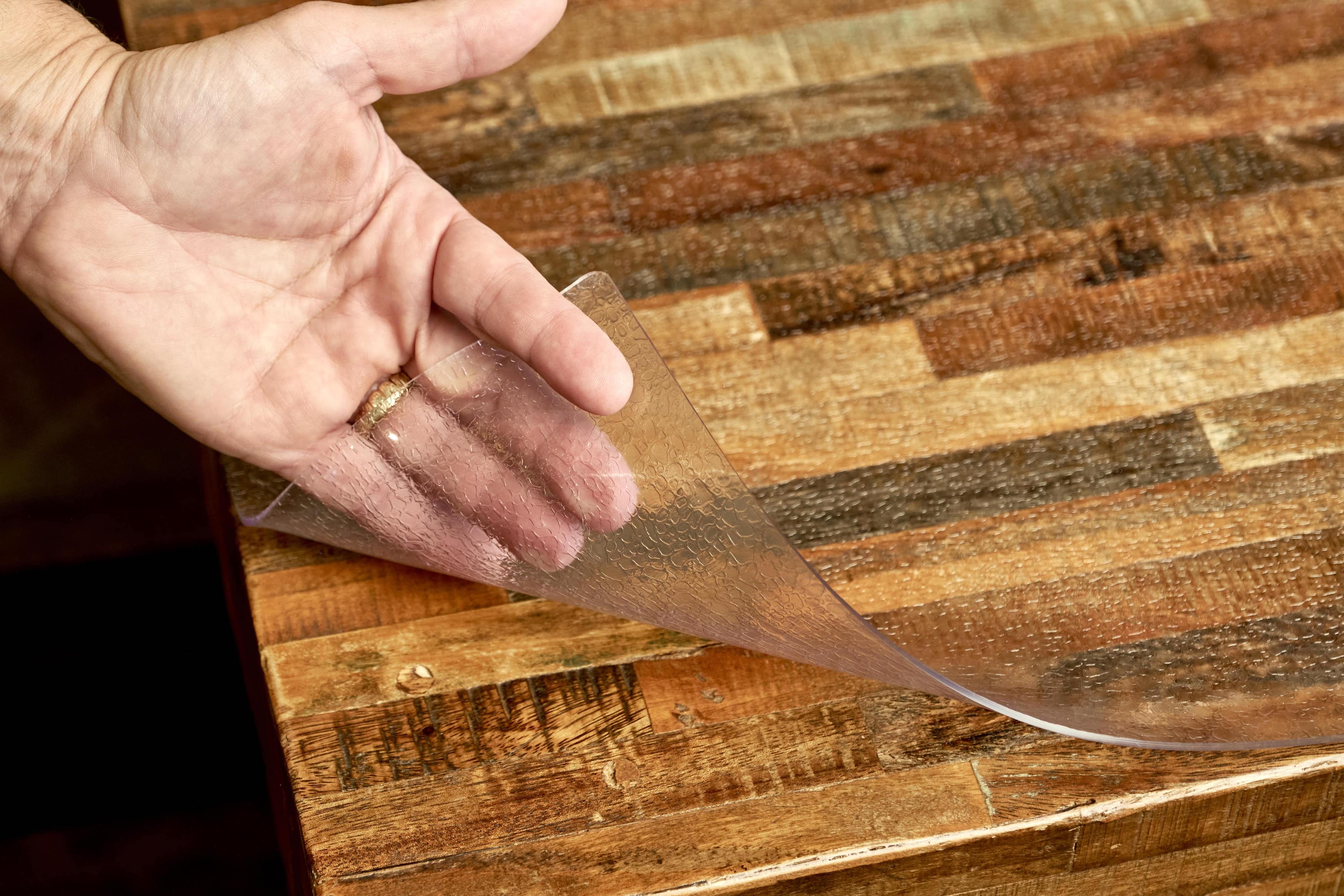 D-GROEE Clear Dining Room Table Protector Tablecloth Desk Pad Mat ...