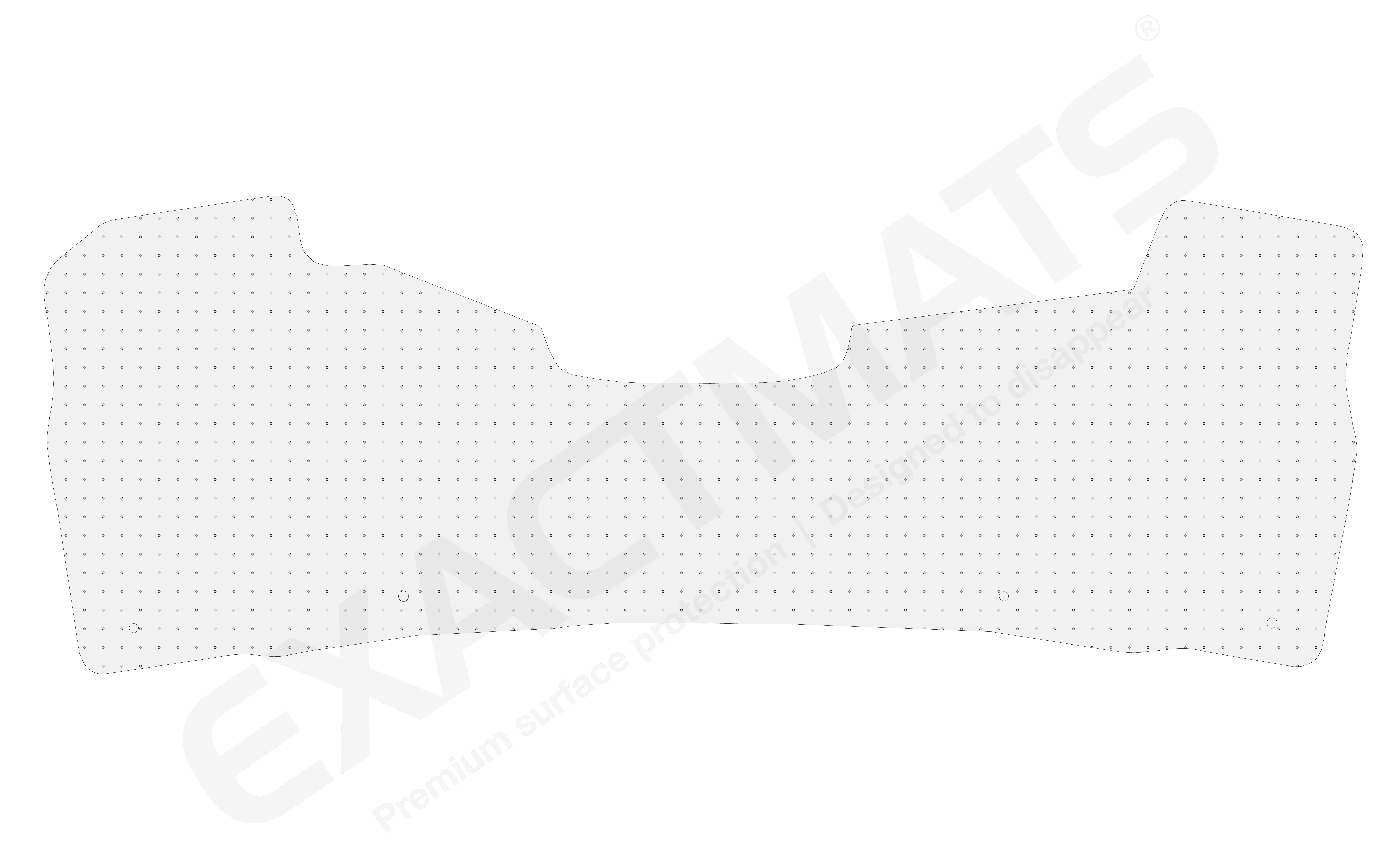 ExactMats - Premium Clear Overlay Floor Mats, Made In USA - Fits Dodge ...