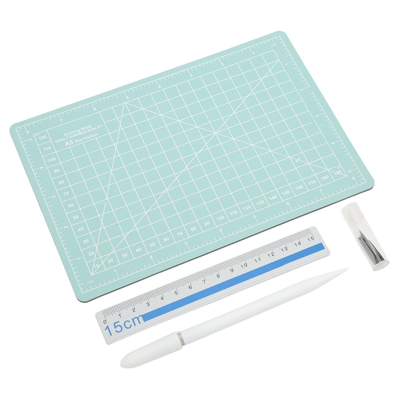 Exacto Knife Set, A5 Cutting Pad Hobby Knife Portable 12 Blades Carving ...