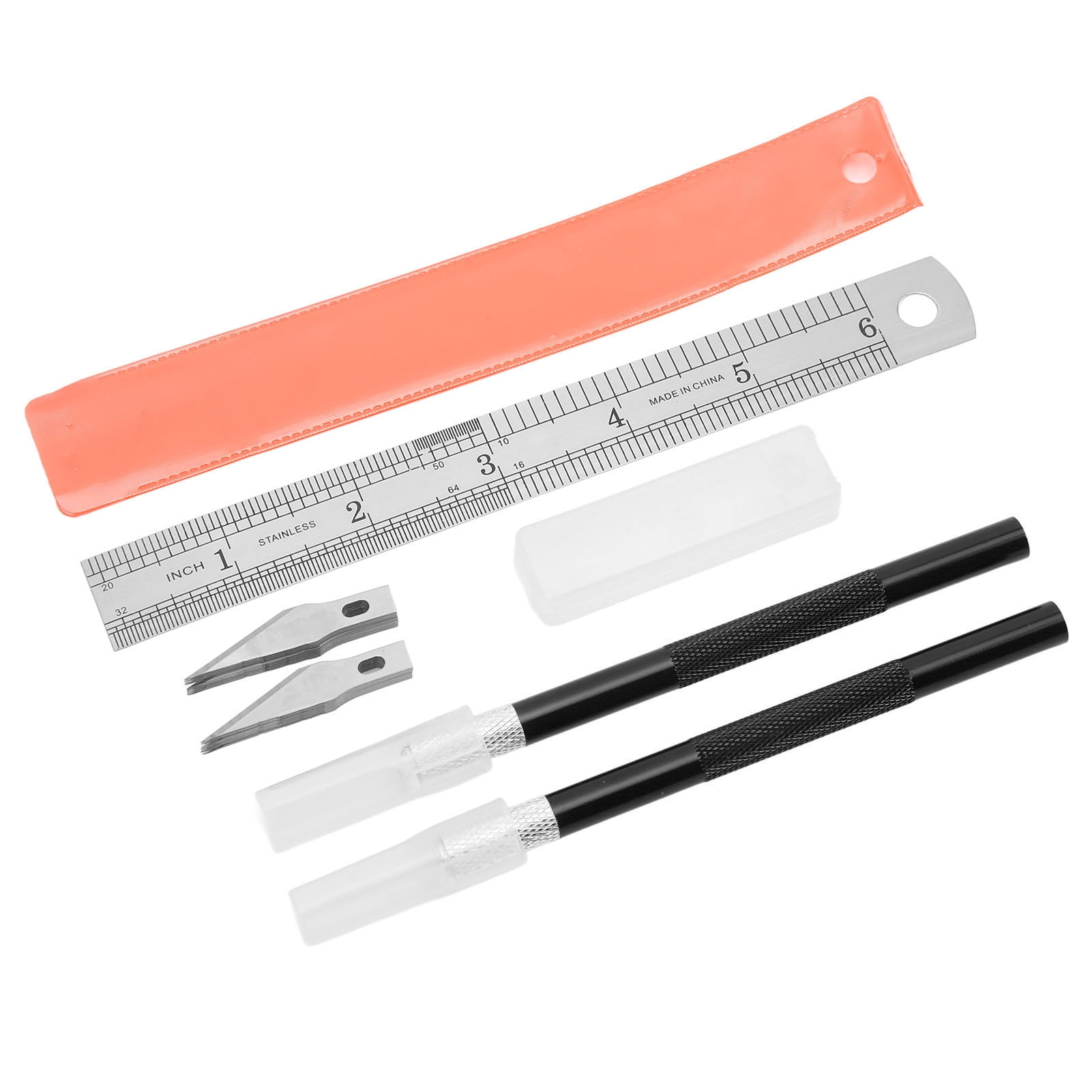 Exacto Knife Set Decoupage Art Stereotype Ruler 20 Blades DIY Hand ...