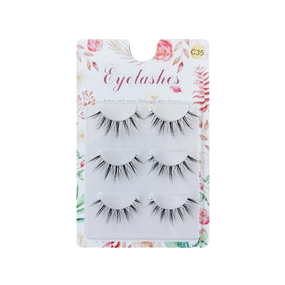 Exaggerated comic eye fairy hair false eyelashes New Hot F2E5 - Walmart.com
