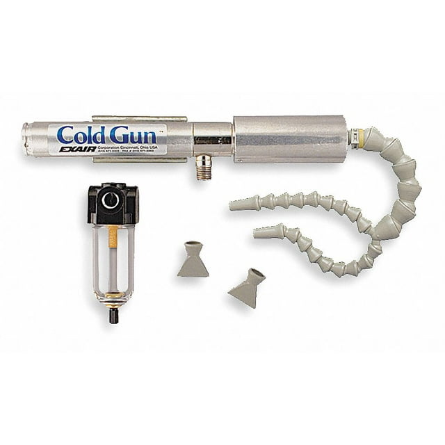 Exair Cold Gun,2 Hose,1000 BtuH,15 CFM,70 dBA 5315 - Walmart.com