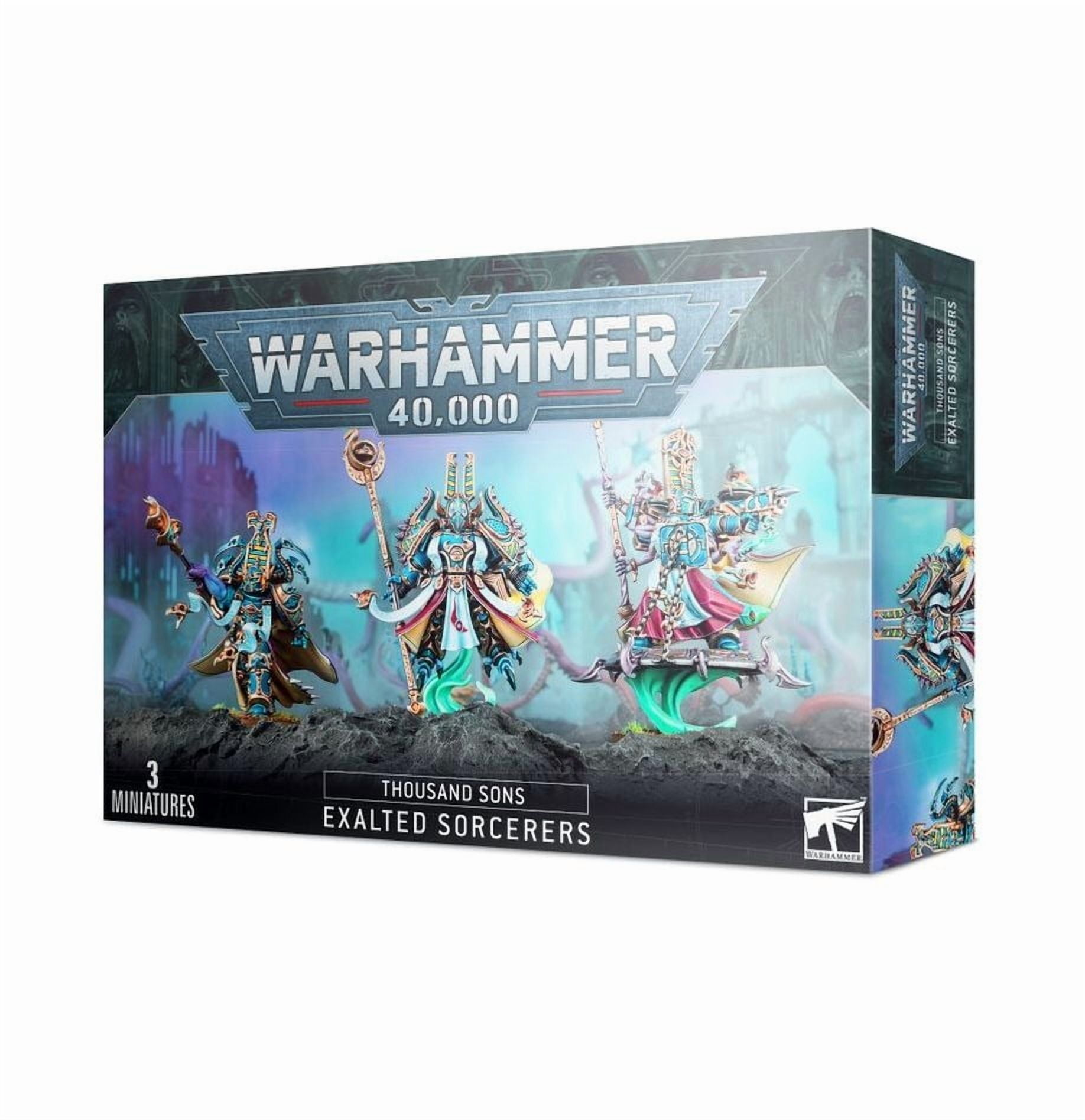 Games Workshop Warhammer 40K Thousand Sons Exalted Sorcerers 43-39 ...