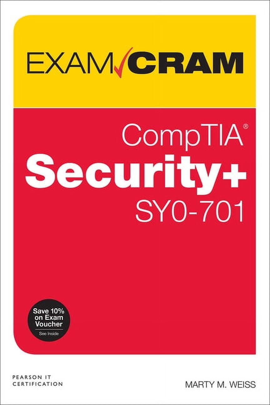 Exam Cram (Pearson): Comptia Security+ Sy0-701 Exam Cram (Paperback ...
