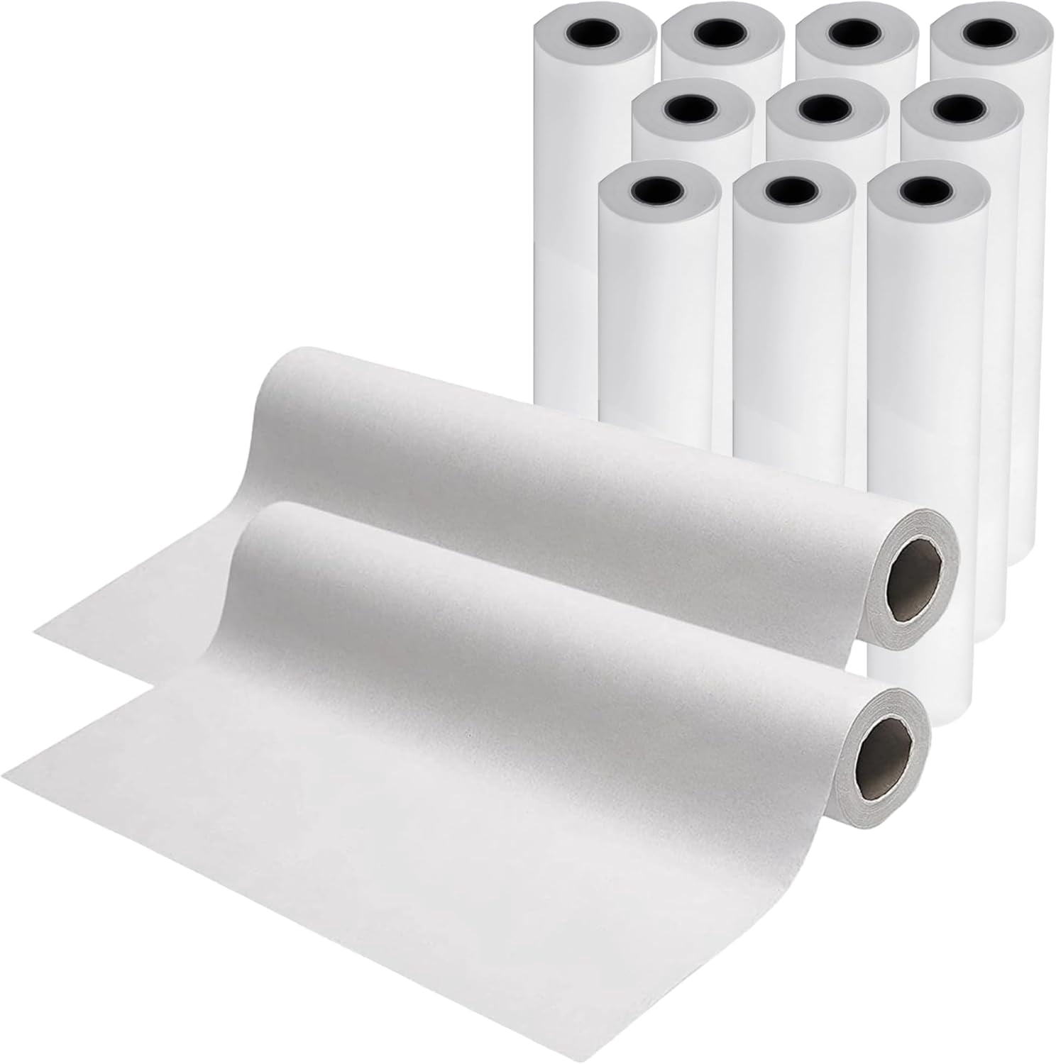 Exam Table Paper - 18''x125’ Disposable Standard White Crepe - Paper ...