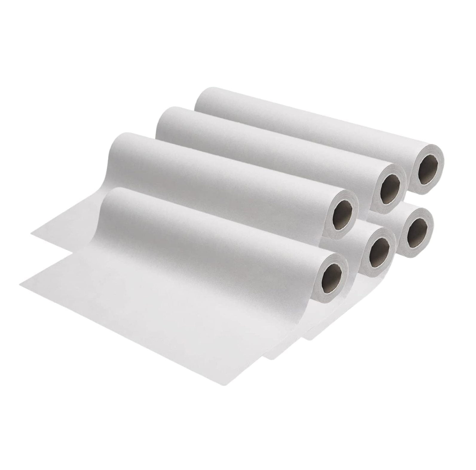 Exam Table Paper - 21''x125’ Disposable Standard White Textured Crepe ...