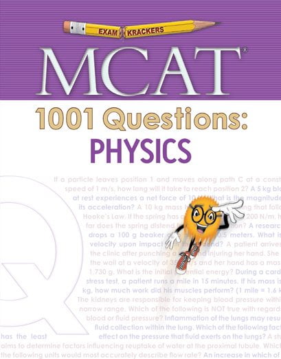 Examkrackers MCAT 1001 Questions Physics - Walmart.com