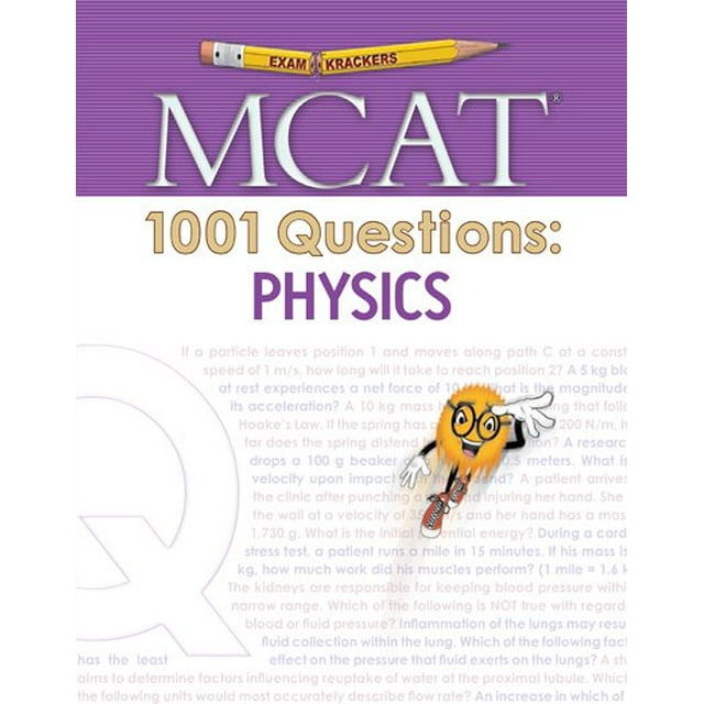 Examkrackers MCAT 1001 Questions Physics - Walmart.com