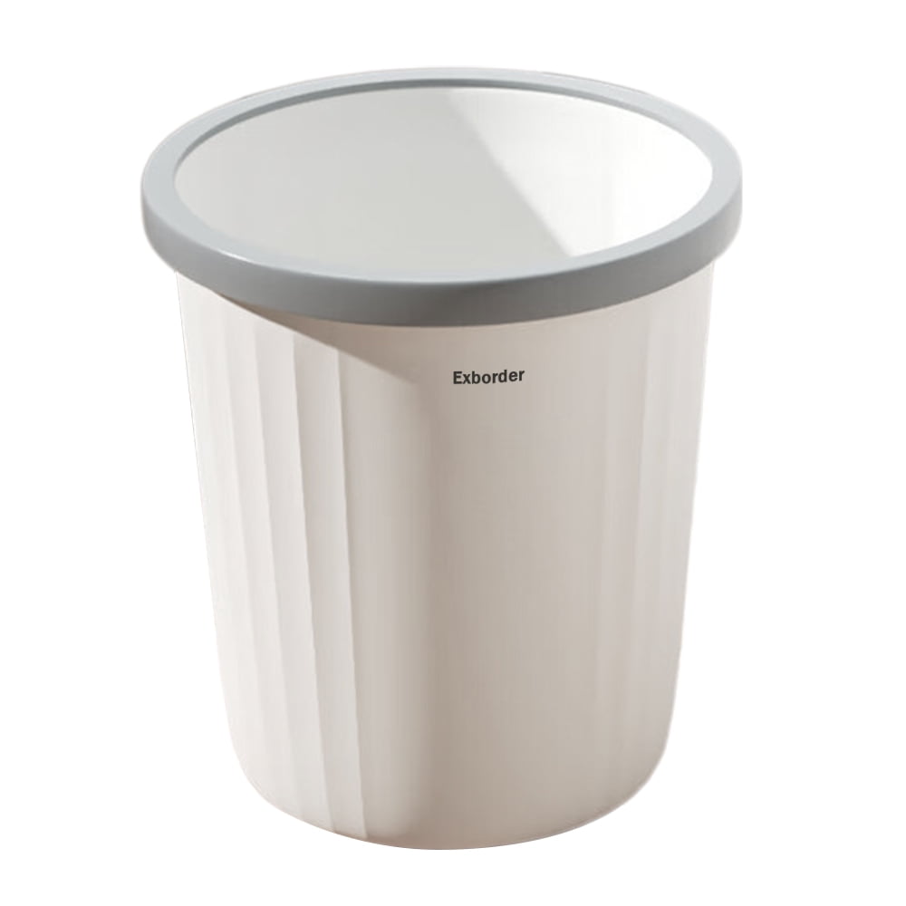 Exborder Trash containers for household use, 1.8 Gallons Bathroom Trash ...