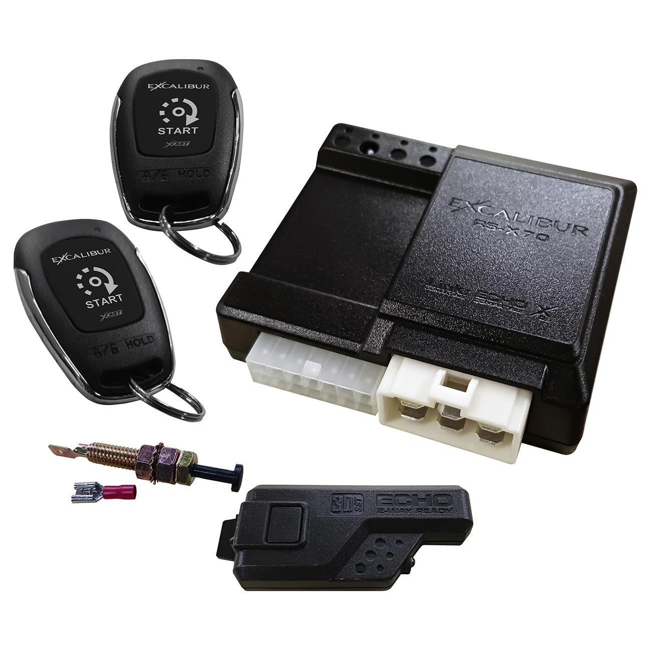 Excalibur 1-button Remote Start/keyless Entry System With 3000 Foot ...
