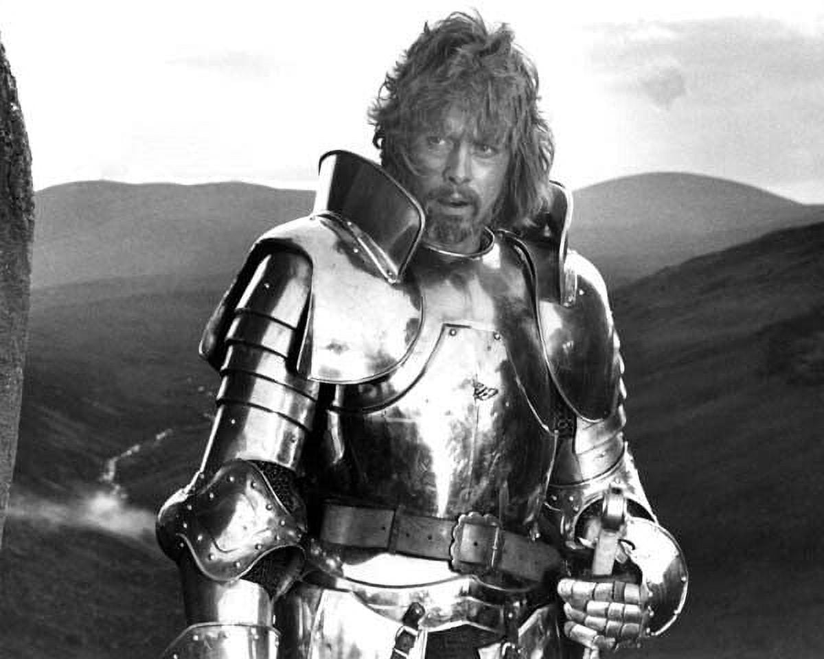Excalibur 1981 Nigel terry portrait as King Arthur in suit of armor ...