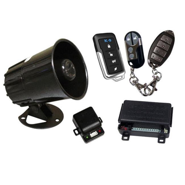 Excalibur Alarms K-9 Car Alarm with Keyless Entry - Includes 3 ...
