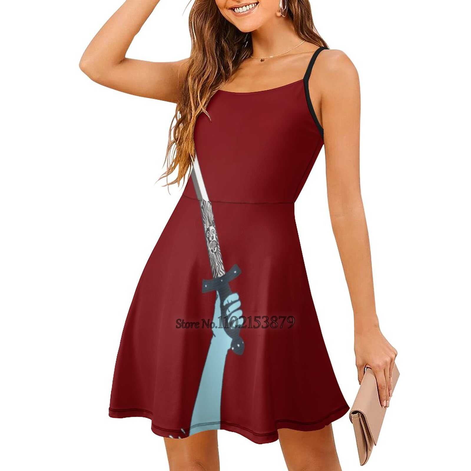 Excalibur And The Lady Of The Puddle Back Lacing Backless Dress Square ...