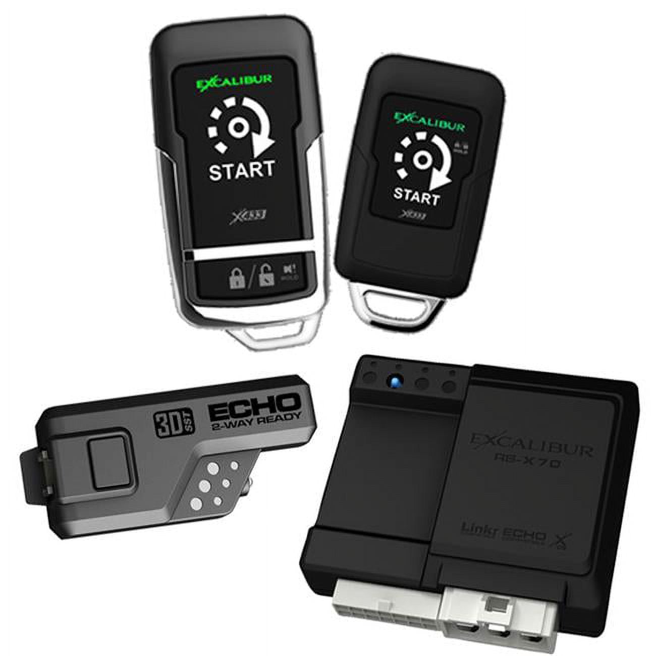 Excalibur 900MHz 1+1 Button Remote Start (Linkr Ready)w/Blade - Walmart.com