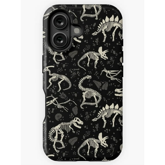 Excavated Dinosaur Fossils Dino Art Phone Case for iPhone 11 12 13 14 ...