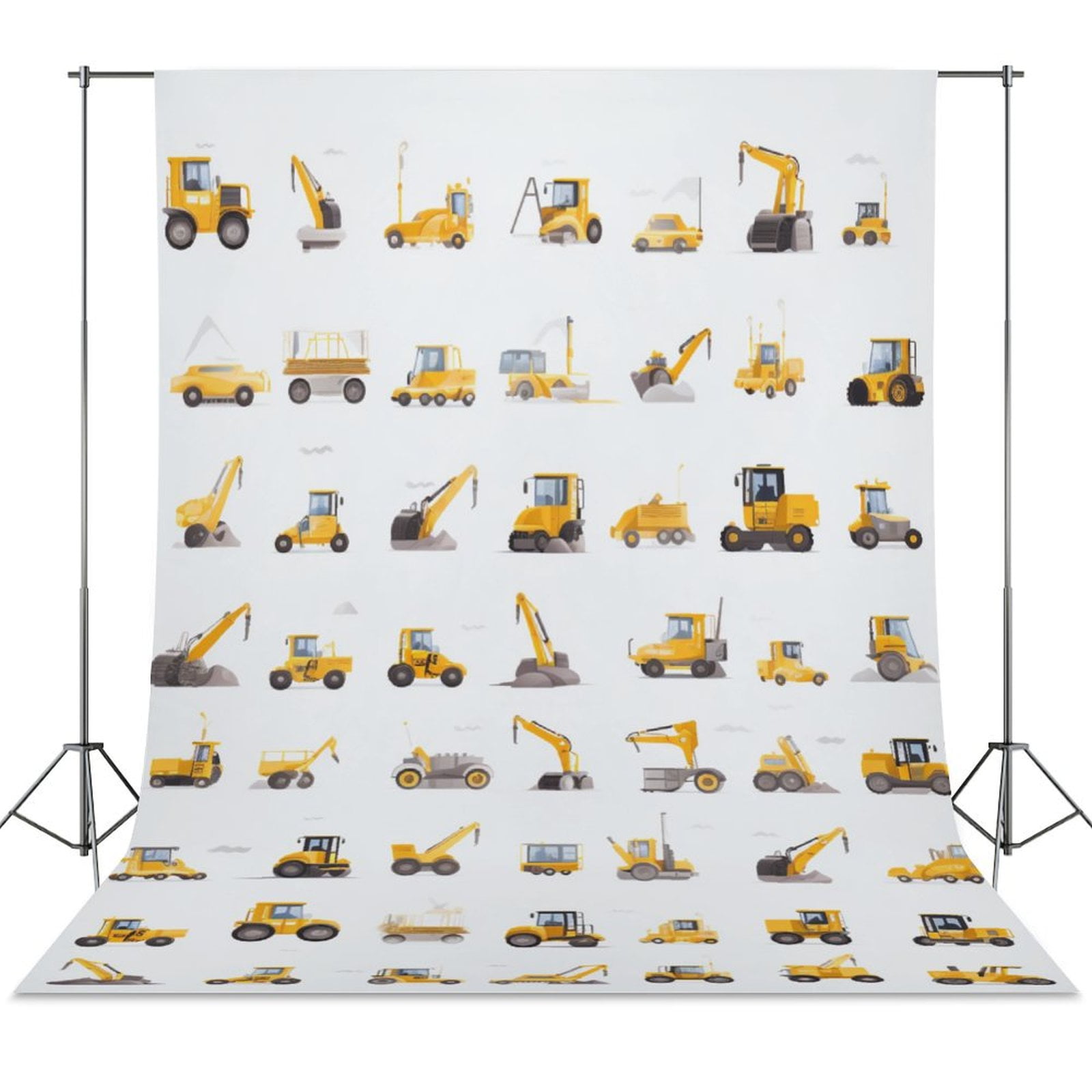 Excavator Construction Vehicle Truck Backdrops for Photography for ...