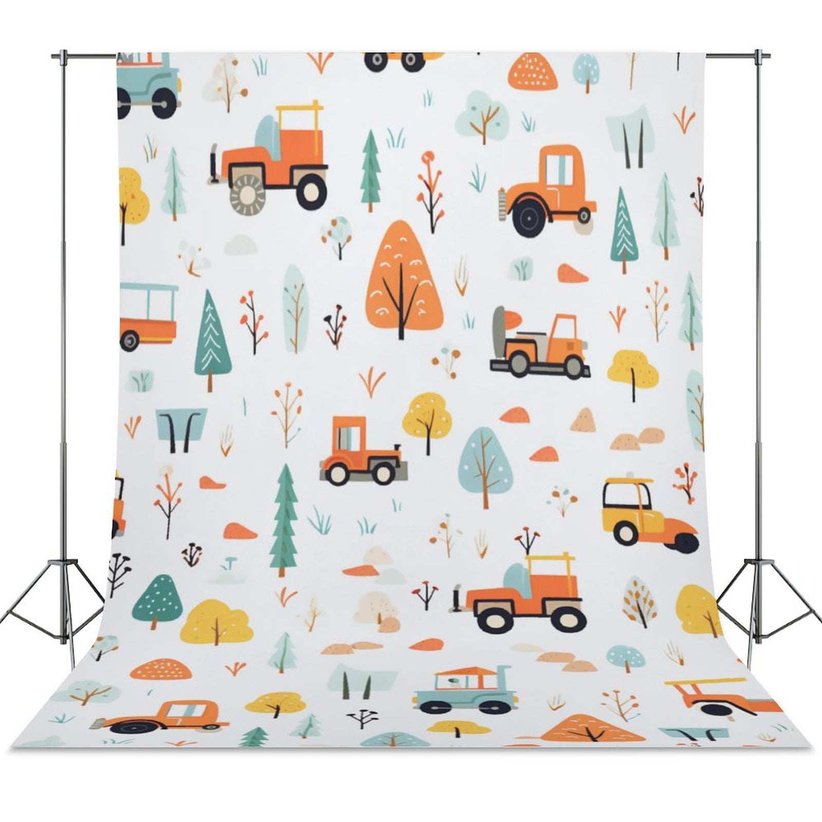 Excavator Construction Vehicle Truck Backdrops for Photography for ...