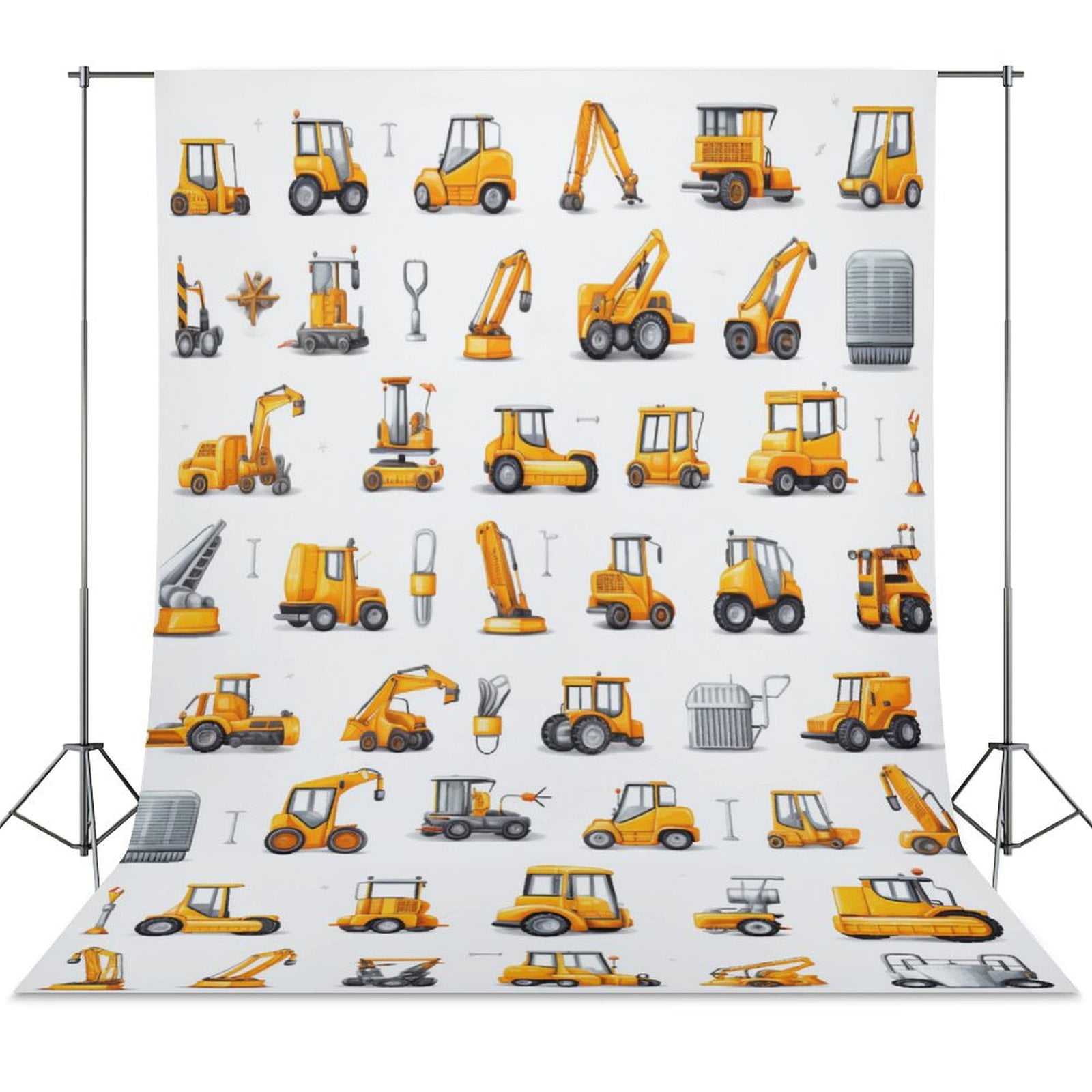 Excavator Construction Vehicle Truck Backdrops for Photography for ...
