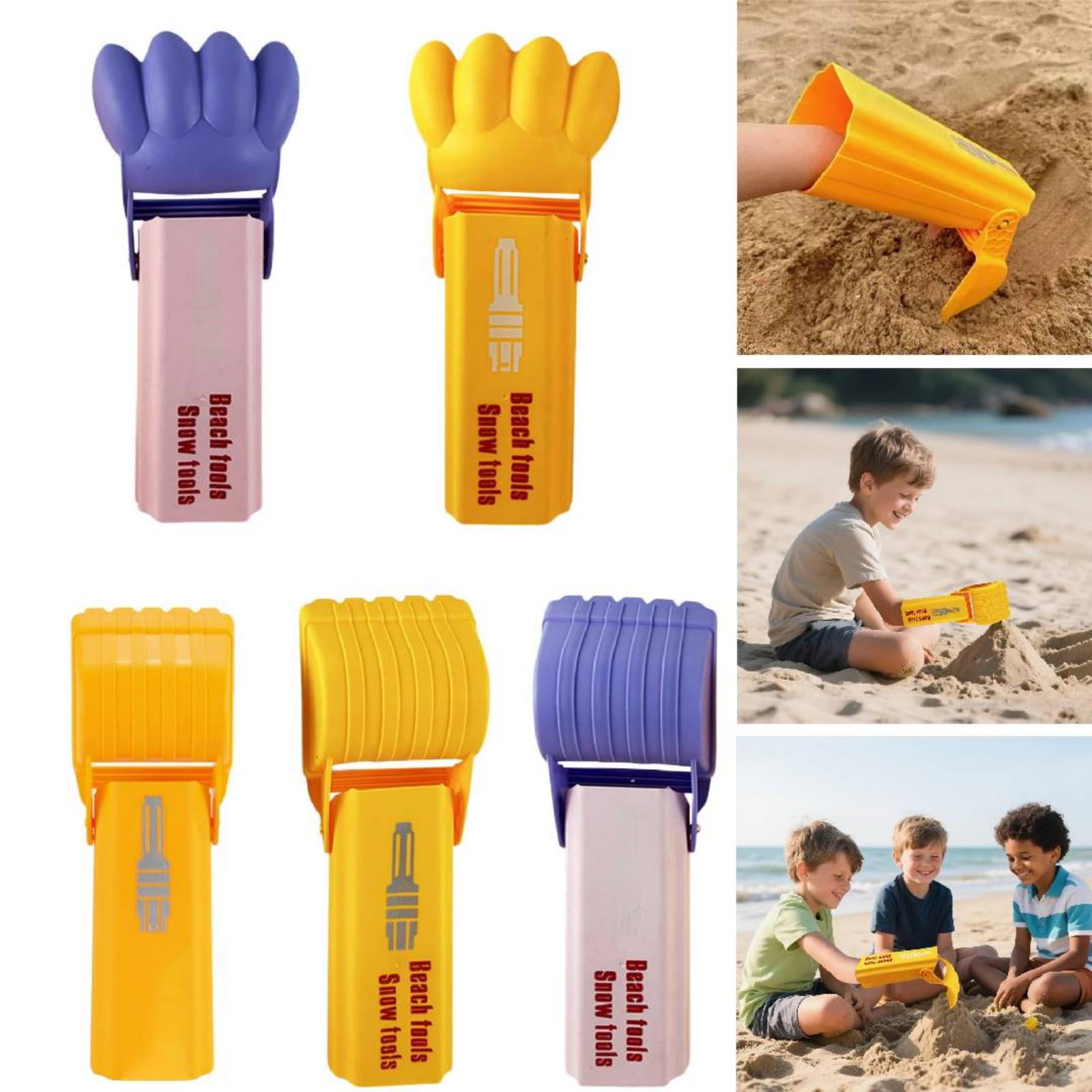 Excavator Hand Sand Digger Toys for Kids,Fun Plastic Sandbox Shovels ...