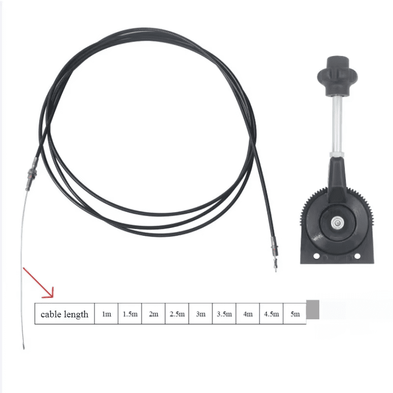 Excavator Manual Throttle Control for Harvester Tractor Ship Manure ...