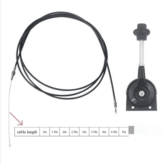 Excavator Manual Throttle Control for Harvester Tractor Ship Manure ...
