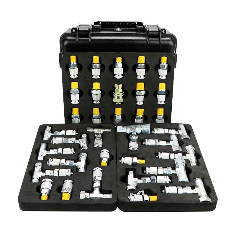 Excavator Pressure Measuring Tee Joint Pilot Test Distribution Valve ...