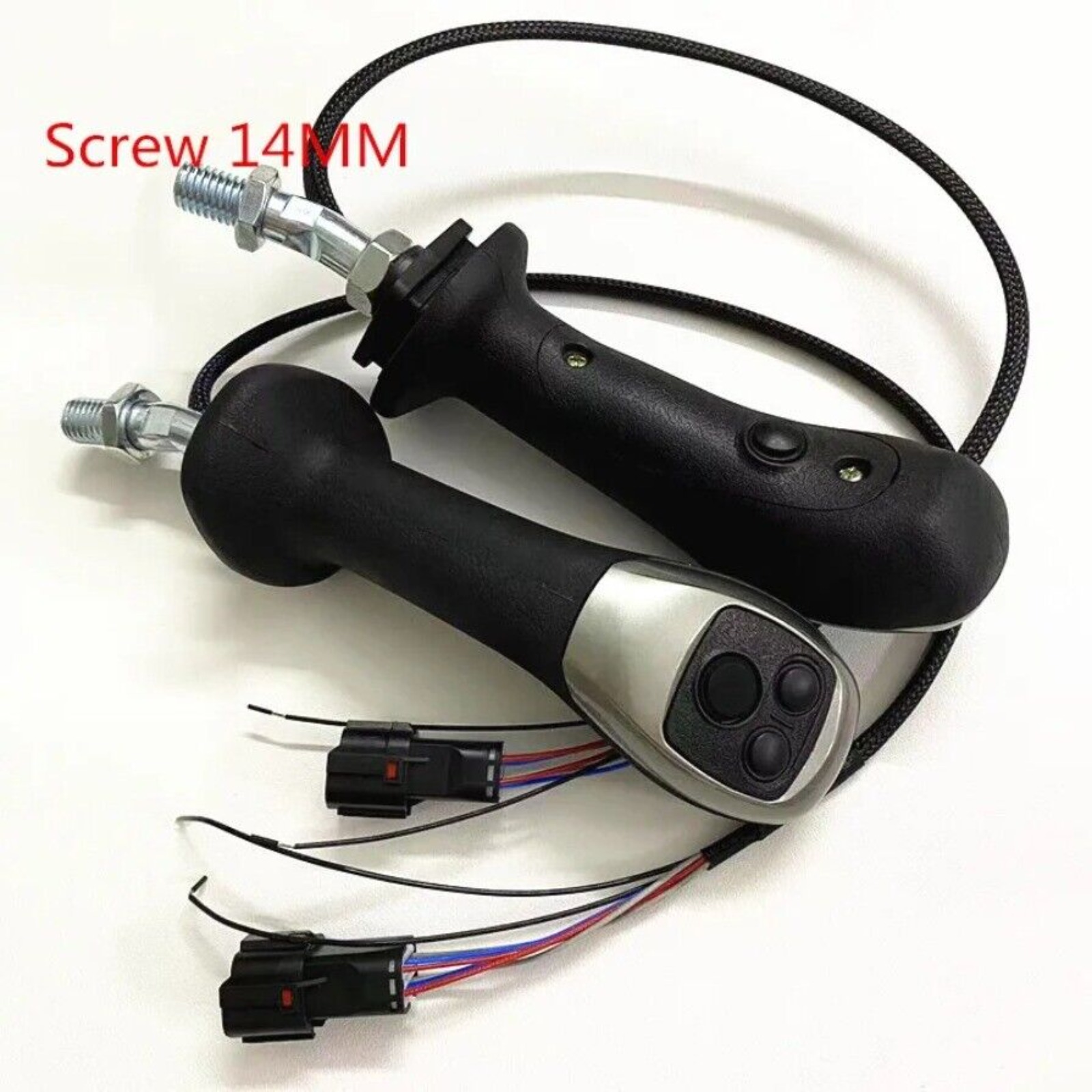 Excavator Rexroth Refitted Wood Grapple Gripper 4button Electric ...