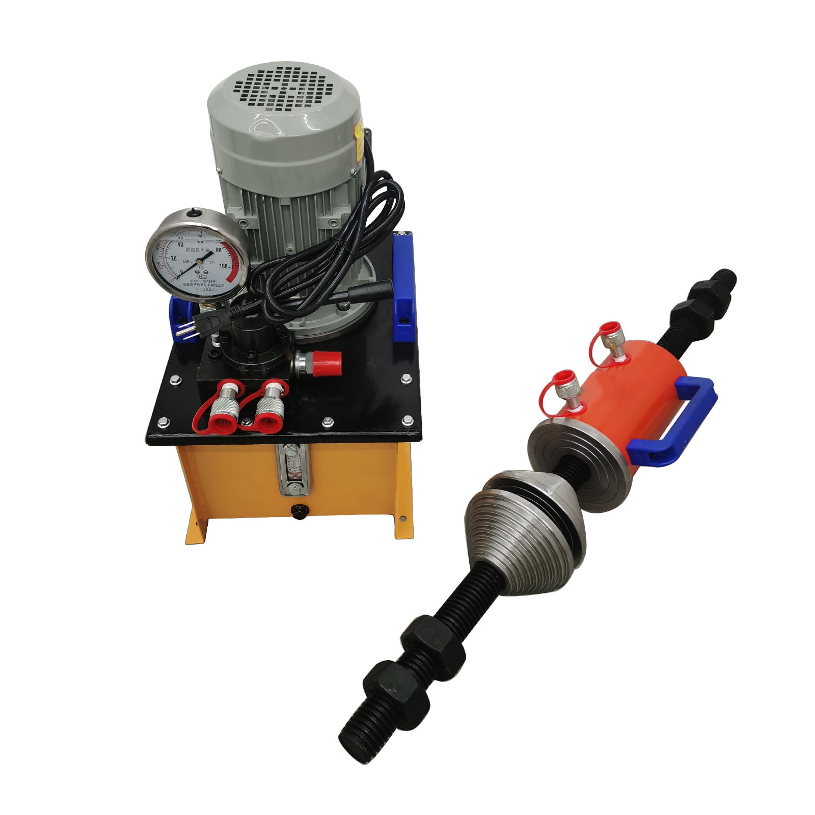 Excavator Sleeve Pressing Machine Caterpillar Track Dismantling Machine ...