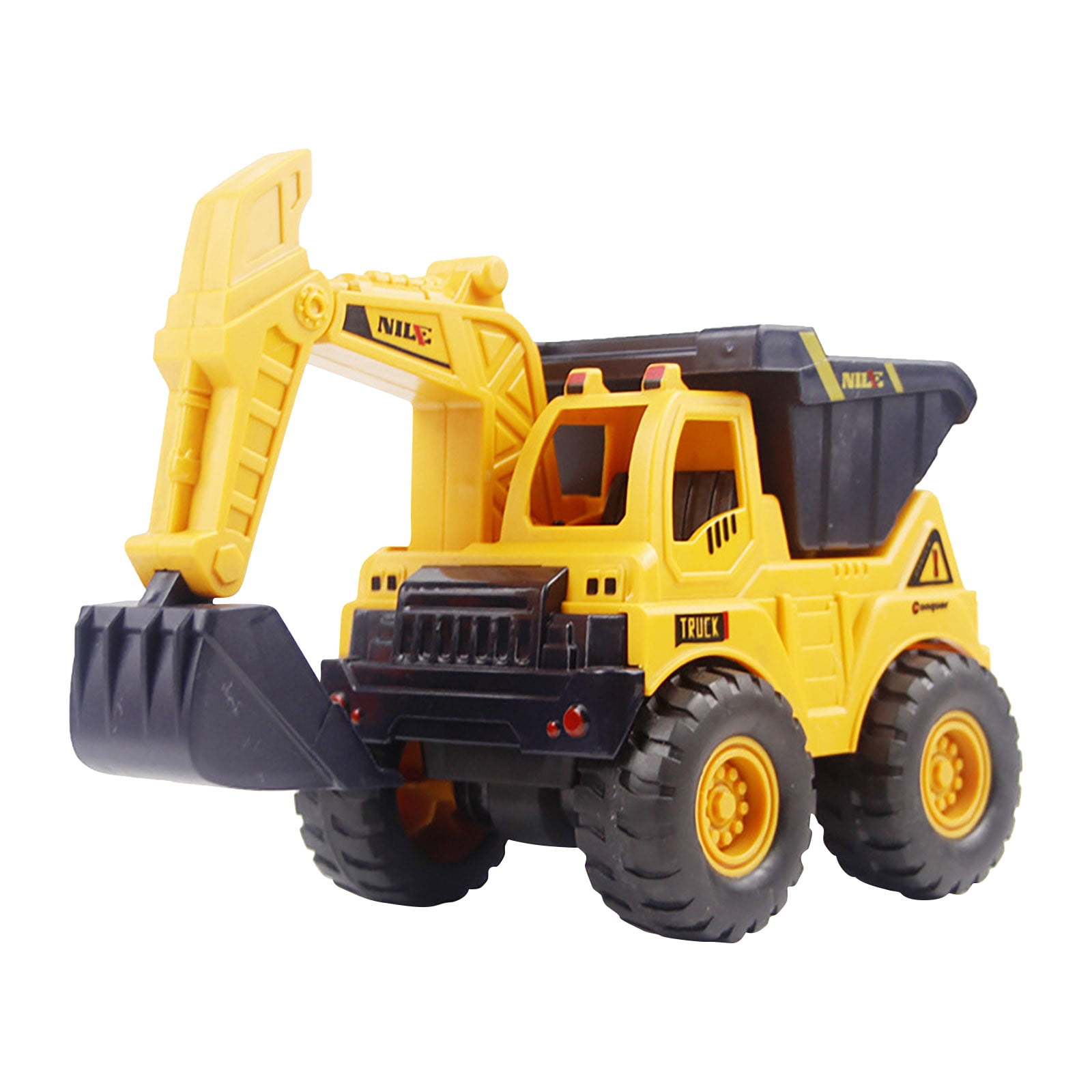 Excavator Toy for Boys - Backhoe Toy for Toddlers - Toy Bulldozer for ...