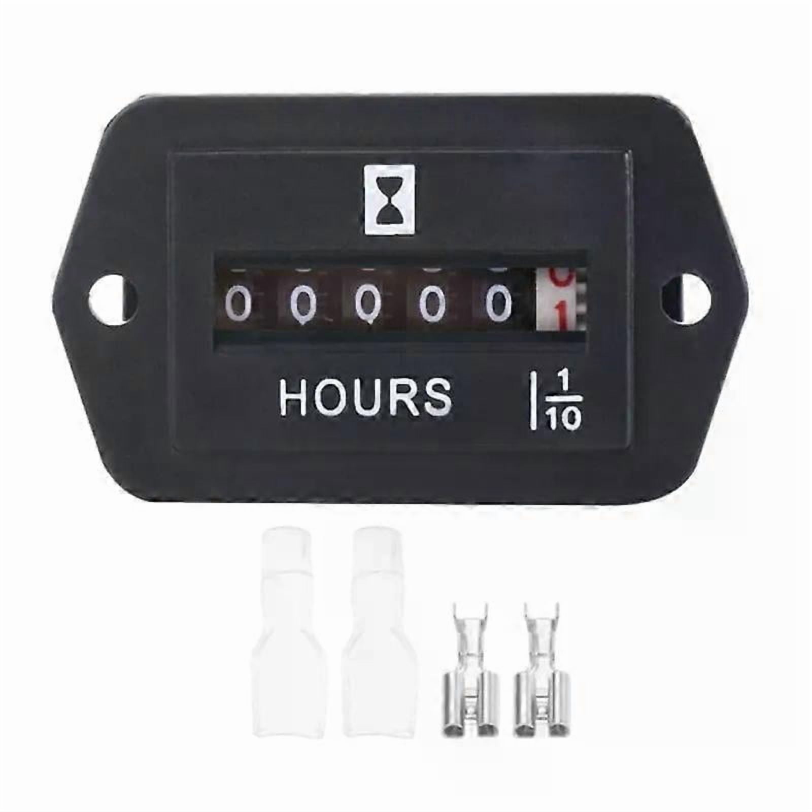 Excavator Truck Tractor-Diesel Engine Hour Meter Counter Hourmeter ...