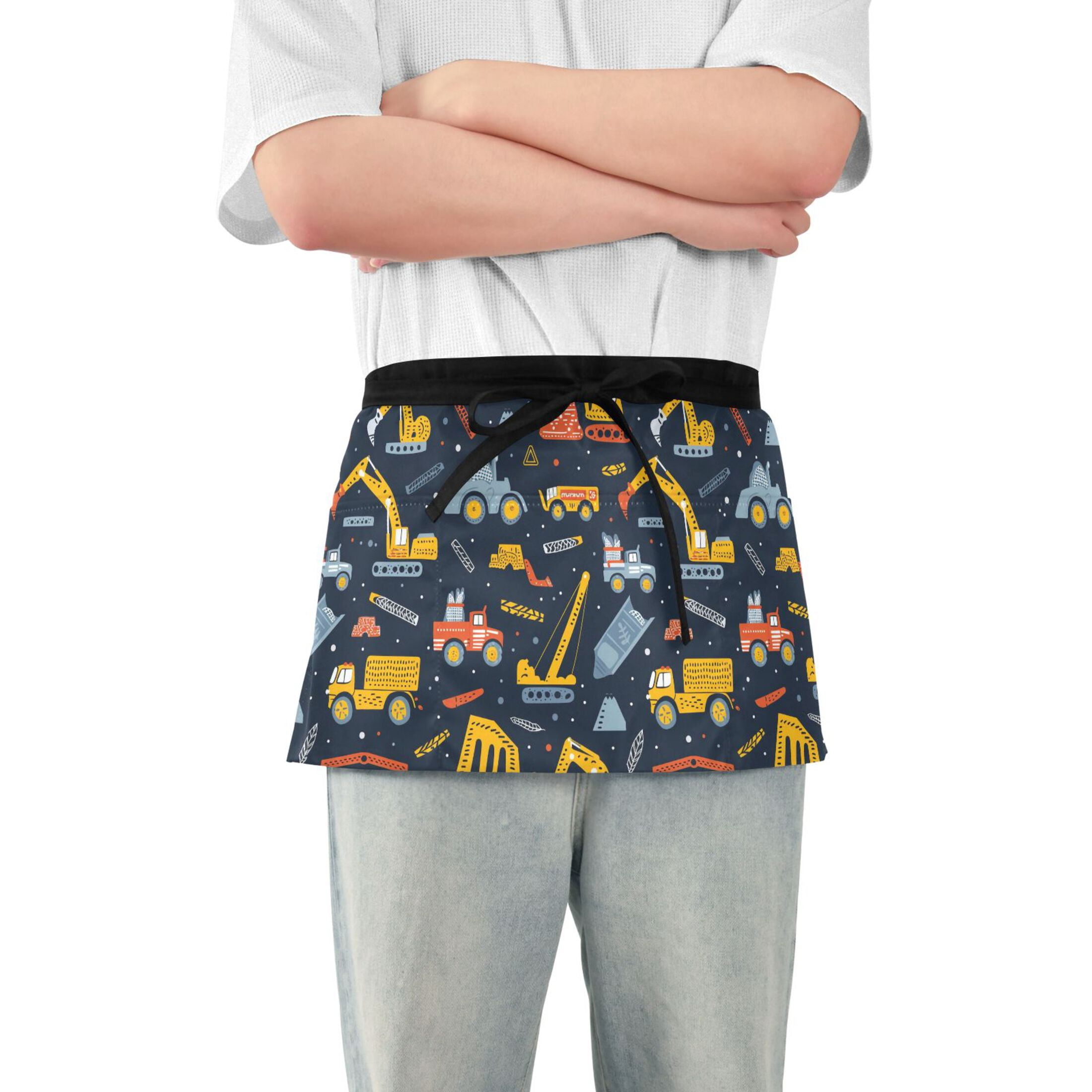 Excavator and Construction Machinery Server Apron with 3 Pockets ...