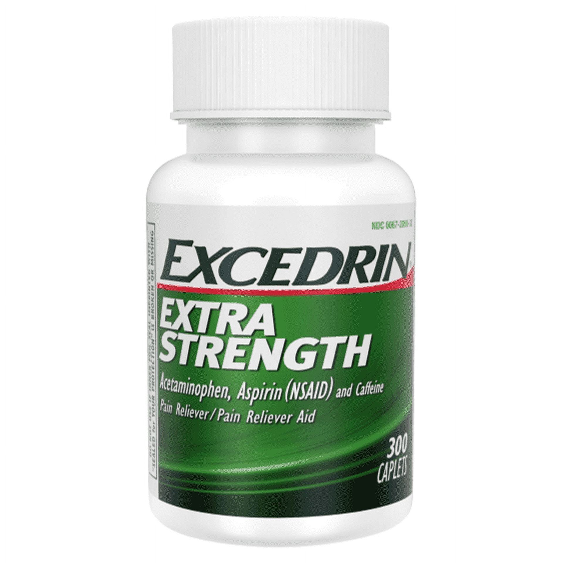 Excedrin Extra Strength for Headache Relief 300 Caplets - Walmart.com