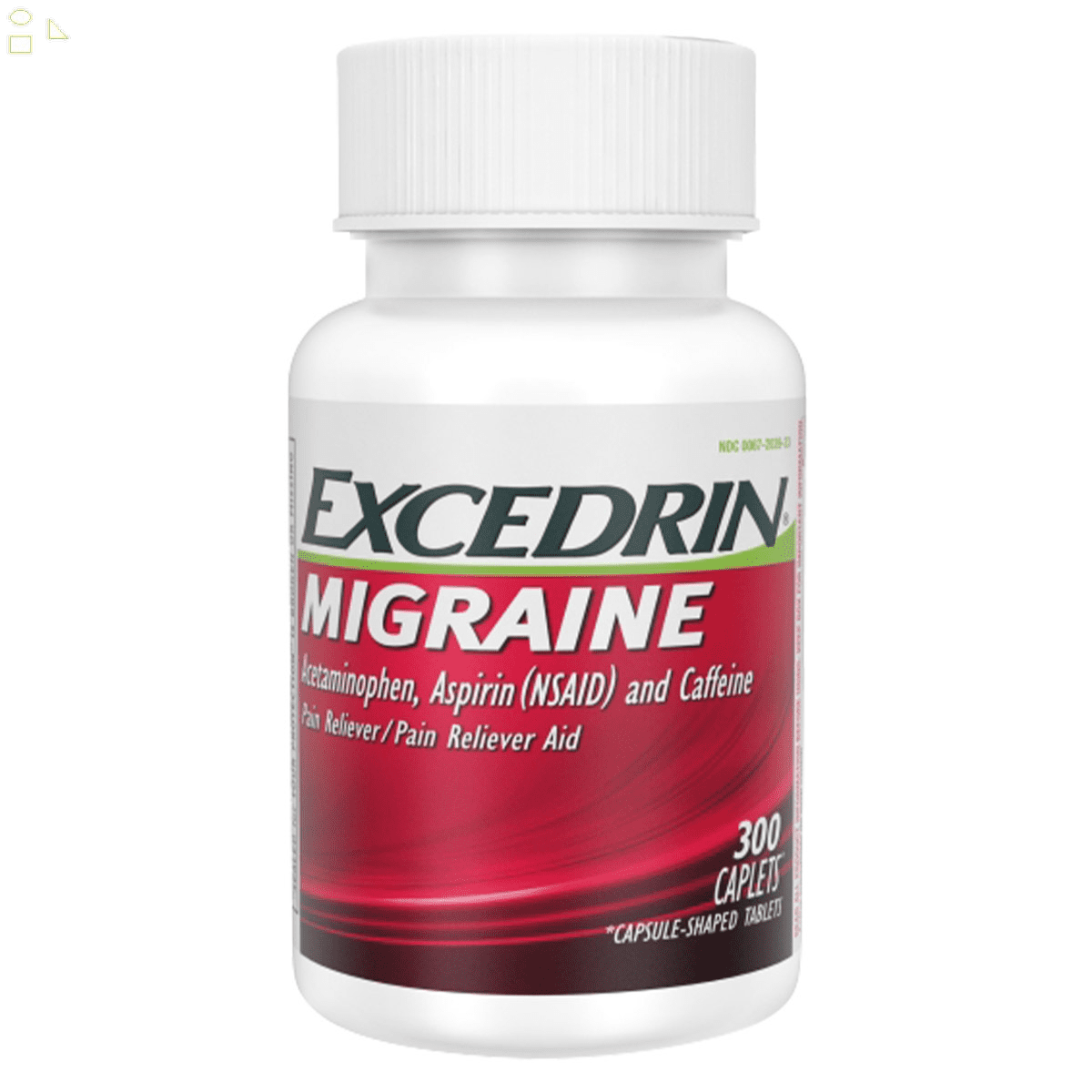 Excedrin Migraine for Migraine Relief, 300 Caplets - Walmart.com