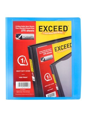 1 Inch Binders in Binder by Ring Size - Walmart.com