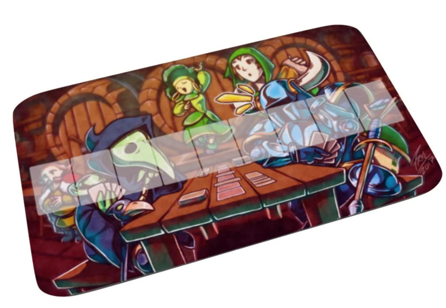 Exceed Fighting System Shovel EC36 Knight PLAYMAT 24" x 14" Embroidered ...