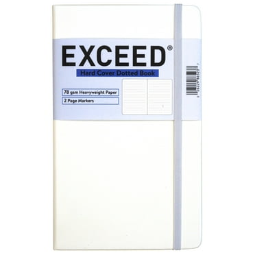 Exceed Medium Journal 100 GSM Paper, Narrow Ruled, 120 Pages, 5" x 8.25 ...