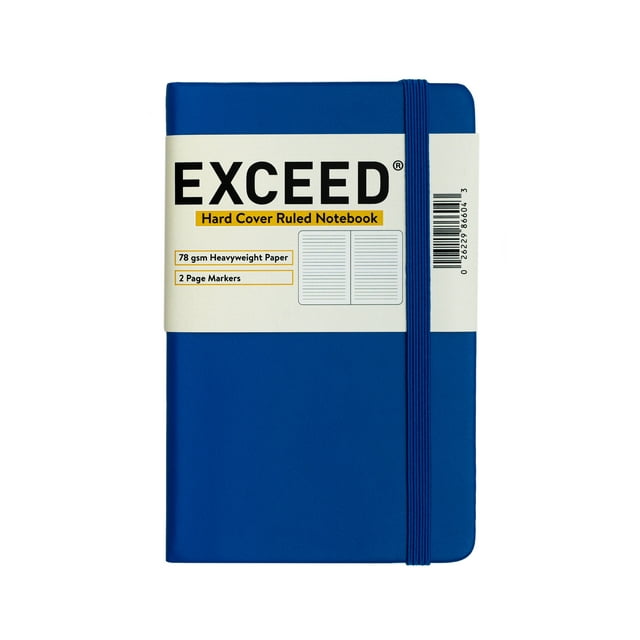 Exceed Pocket Ruled Journal, Blue, 96 Sheets, 78 GSM - Walmart.com