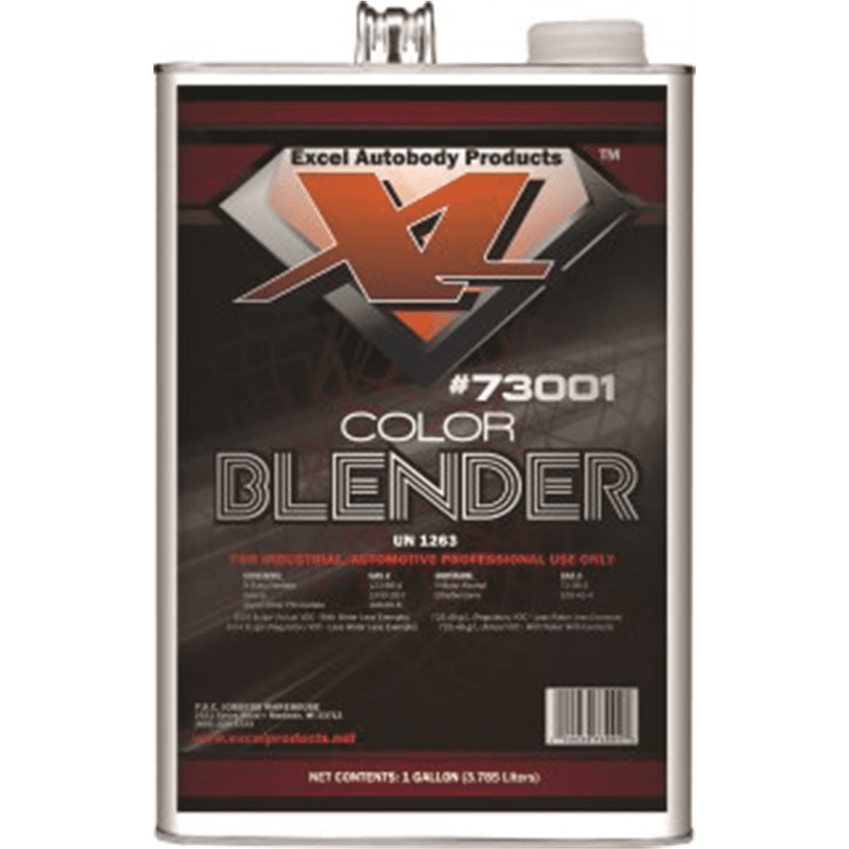 Excel Auto Body Products COLOR BLENDER GALLON - Walmart.com
