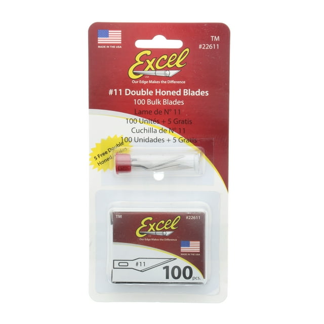 Excel B 11 Blades, 100/Pkg. - Walmart.com