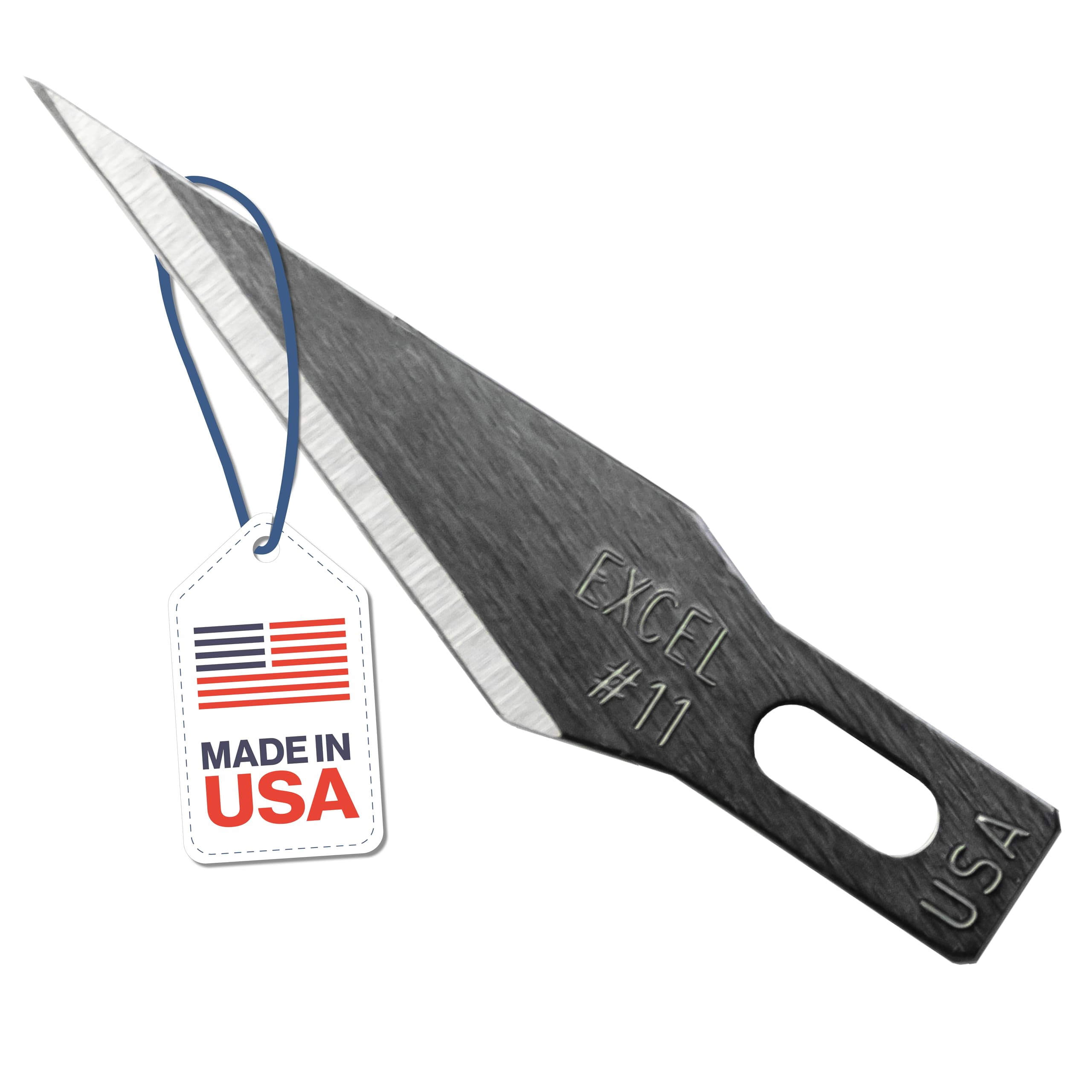 Excel Blades #11 Precision HMF23 Craft Knife Replacement Sharp Double ...