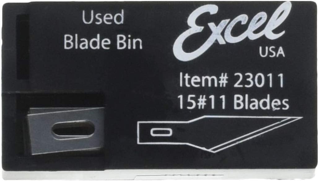 Excel Blades Hobby Blades - #11, Dispenser, 15 Blades - Walmart.com