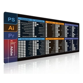 2025 Mouse Pad with Excel Shortcuts Multi-Size Extra-Thick Mouse Pad ...