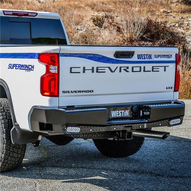 Excel Dual Exhaust HDX Bandit Rear Bumper for 2019 Chevy Silverado ...
