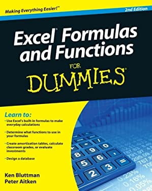 Pre-Owned Excel Formulas And Functions for Dummies (Paperback ...