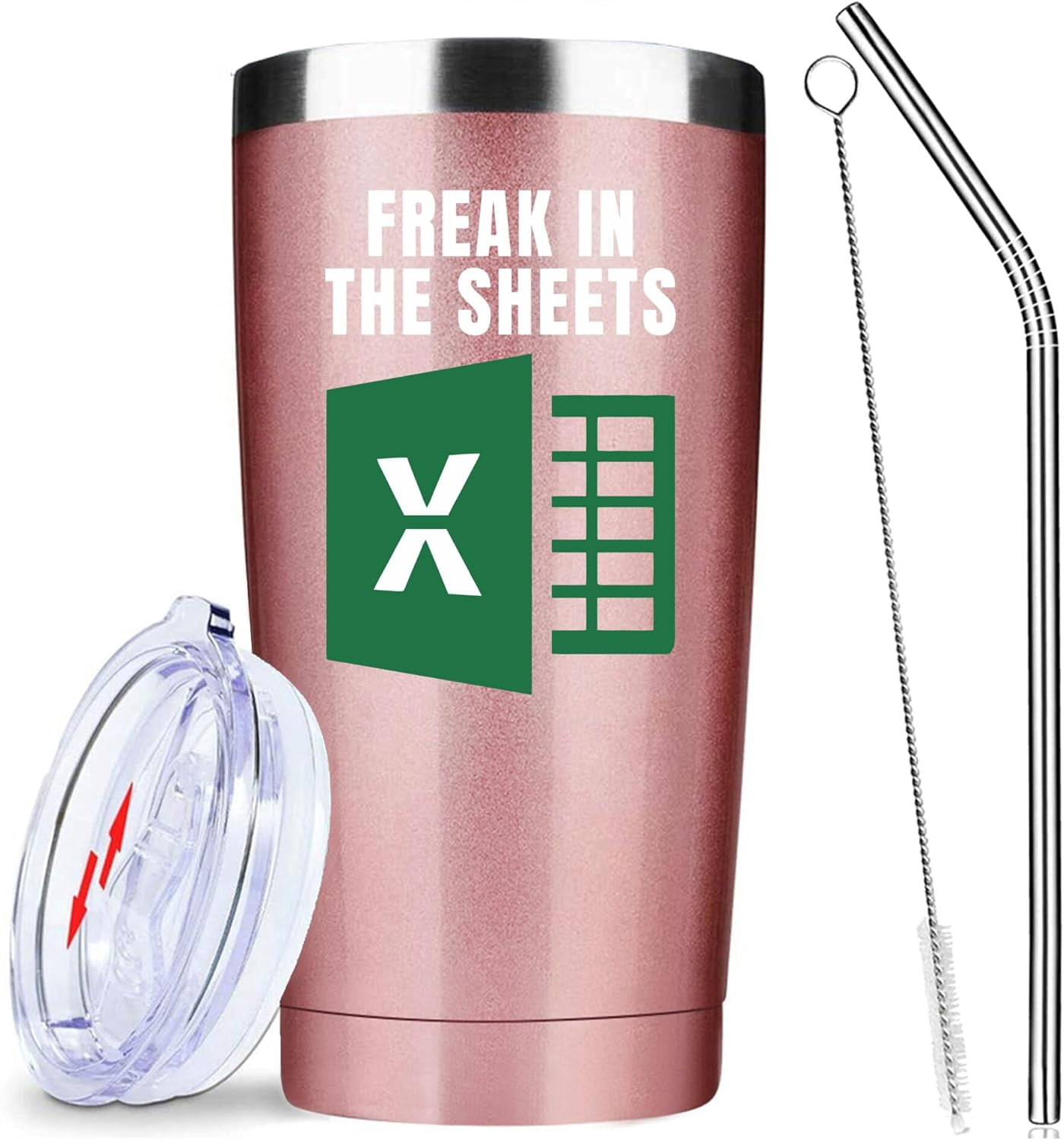 Excel Freak in The Sheets Coffee Mug,Accountant Gifts,20 Oz Insulated ...