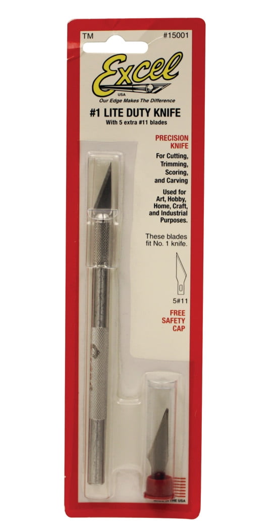 Excel K1 Knife with #11 Blades - Walmart.com
