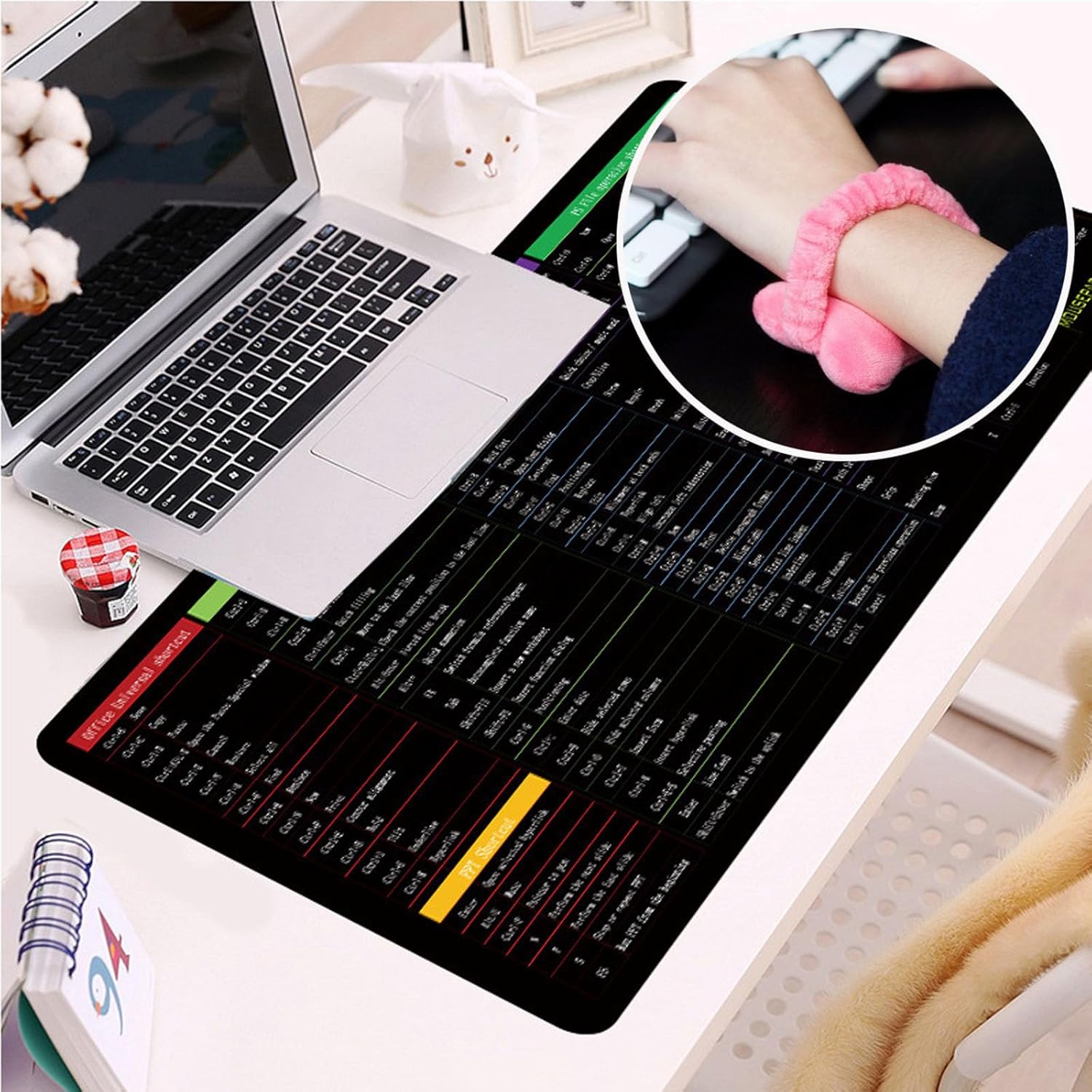Excel Mouse Pad Shortcuts, Keyboard Shortcut Mouse Pad, Word/Excel ...