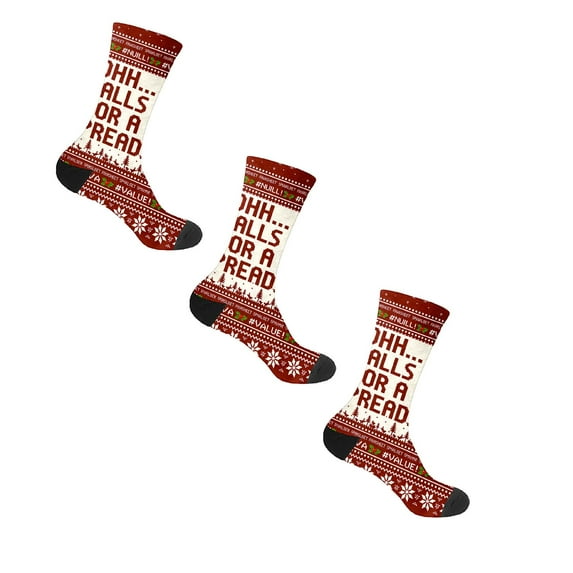 Excel Print Socks For Women Men Soft Novelty Crew Socks Athletic Socks ...